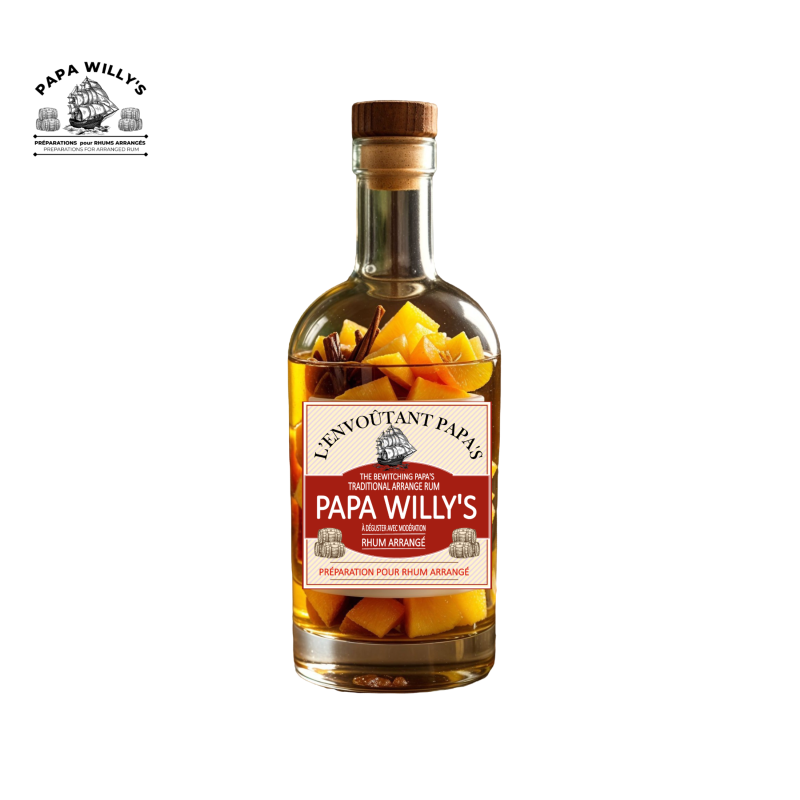 Preparation for arranged rum – L'Envoûtant (Papa Willy's)