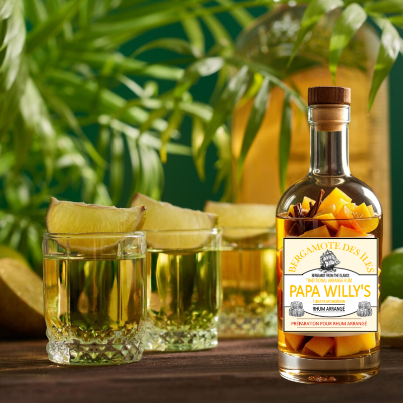 Preparation for arranged rum – Bergamot from the Islands (Papa Willy's)
