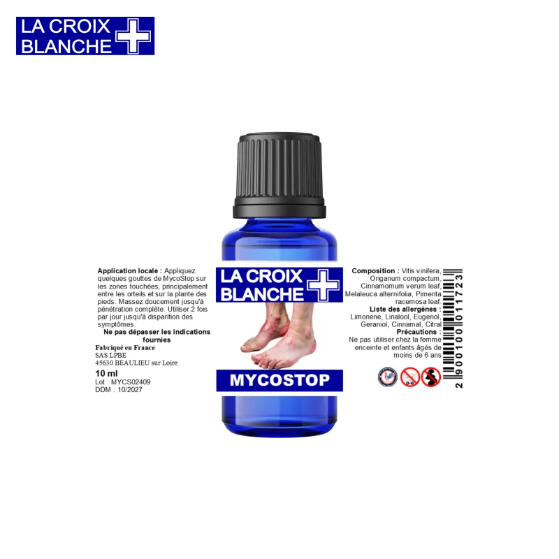 MycoStop - Solución natural contra la micosis de los pies - La Croix ...